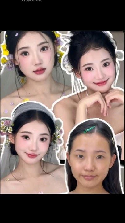 她好可爱 ️可可爱爱的小小新娘姐妹们，💐鲜花造型快安排起来 Youtube
