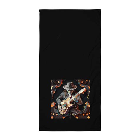 Rhythmic Ripples Bath Towel Musical Inspired Luxury Towel Beyond T