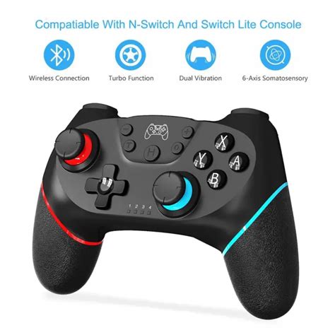 Wireless Bluetooth Gamepad Switch Pro Controller Compatible Nintendo Switch Pro NS Video Game