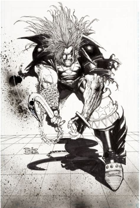 Simon Bisley Art With Values Sell My Comic Art
