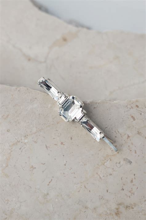 Daphne Bobby Pin White Jasmine