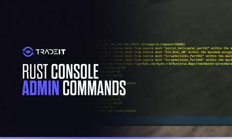 Rust Console Admin Commands