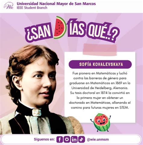 Sandías qué IEEE WIE UNMSM
