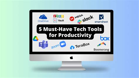 5 Must Have Tech Tools For Productivity Iboosthub