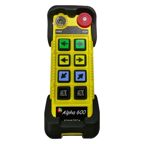 Alpha 608a Fomotech－the Best Choice Of Industrial Remote Control