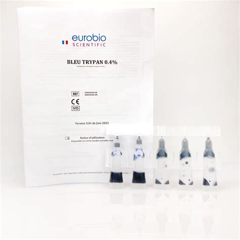 Trypan Blue 0 4 Single Dose Bottle Eurobio Scientific