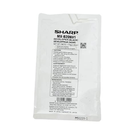 Sharp Mx B20nv1 Oem Laser Developer