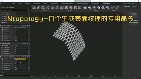 Ntopology 生成表面纹理专用的命令 人生璐远 人生璐远 哔哩哔哩视频