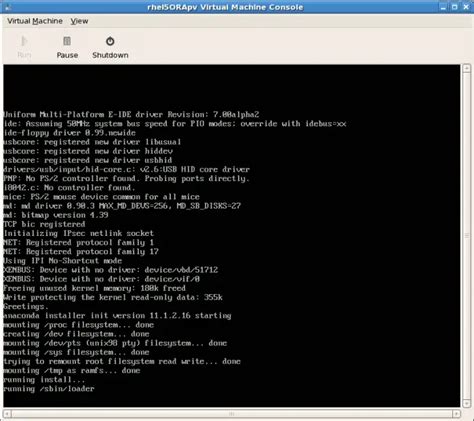 RHEL Virtualization Chapter Installing Red Hat Enterprise Linux As A Para Virtualized