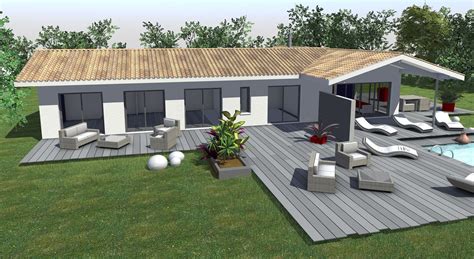 Terrasse Couverte En L Maillerayefr Jardin