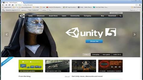 1 Come Creare Un Gioco Unity 3d Ita Playlist Youtube