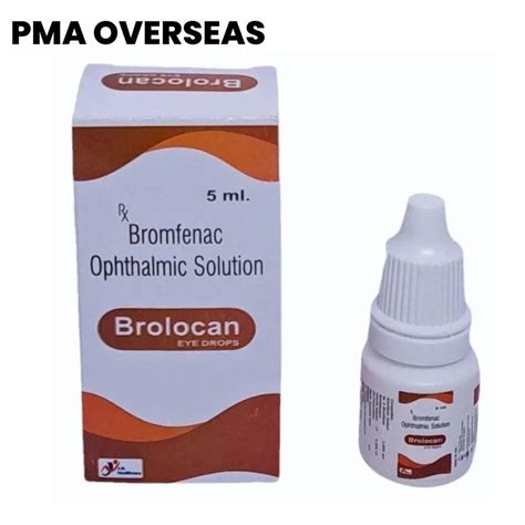 Bromfenac Ophthalmic Solution 5 Ml At ₹ 120piece Divibrom Eye Drops