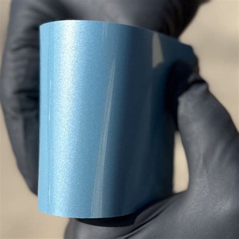Hyper Gloss Aluminum Blue Pearl Ppf Aura Color Ppf Aura Vinyl