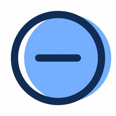 Minus Remove Subtract Ui Maths Icon Download On Iconfinder