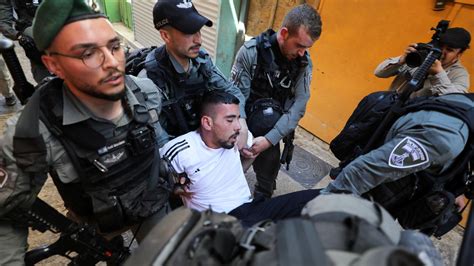 Palestinian Protesters Dodge Stun Grenades And Skunk Spray As