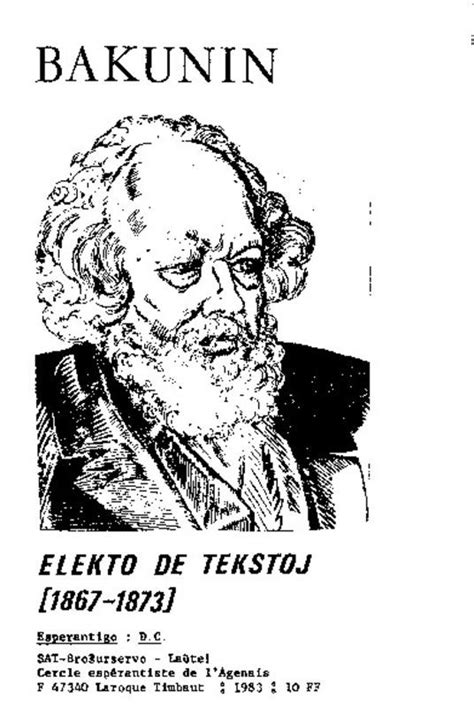 1867 73 Bakunin Elekto De Tekstoj