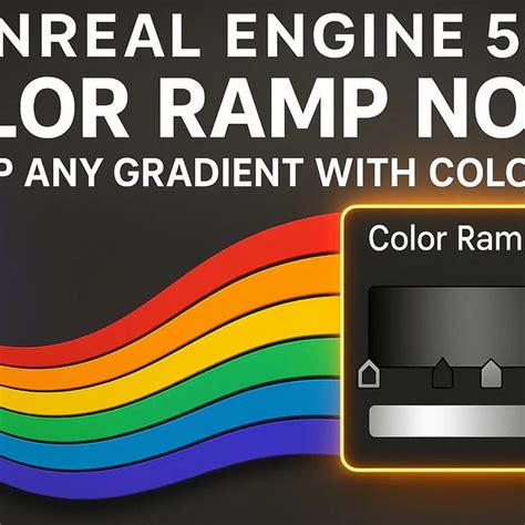 Finally The Material Node We Ve Been Waiting For Ue5 6 Color Ramp Community Tutorial