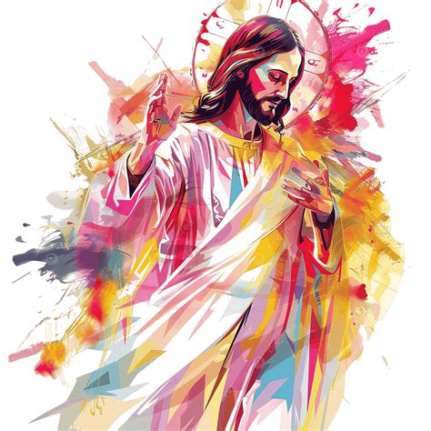 신성한 자비 예수 그리스도 자비로운 색깔의 성자 거룩한 예수 Png 일러스트 및 이미지 에 대한 무료 다운로드 Pngtree