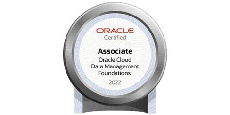 Oracle Cloud Data Management 2022 Foundations Certified Associate