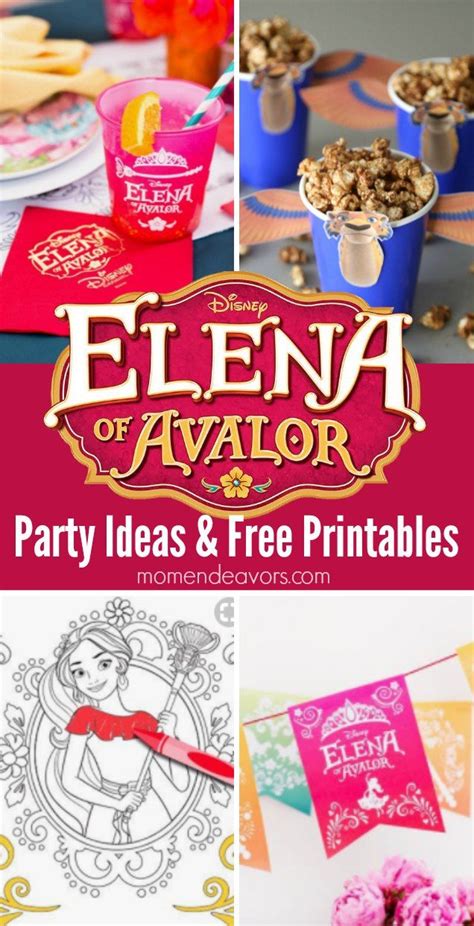 Elena Of Avalor Party Ideas Printables Artofit