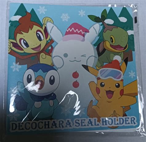 Yahooオークション ポケモンデコキャラシール ポケモンシールホルダ