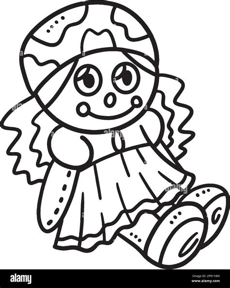 Doll Clipart Black And White