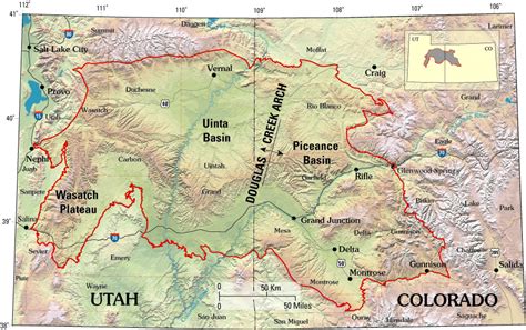 Usgs Fact Sheet 157 02 Assessment Of Undiscovered Oil And Gas Resources Of The Uinta Piceance