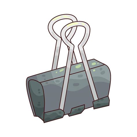 Binder Clip Illustration 55791825 Vector Art At Vecteezy