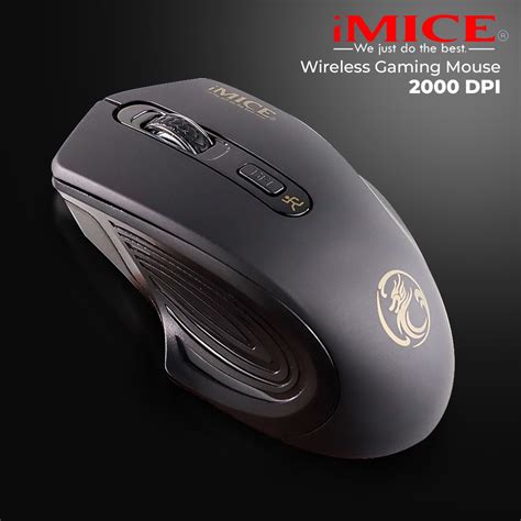Jual Imice Wireless Gaming Mouse 2 4ghz 2000 Dpi Silent Version