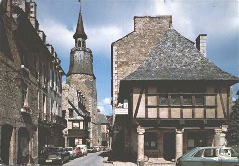 Dinan France Clock Tower And Tourism Office Postcard Éditions Dart