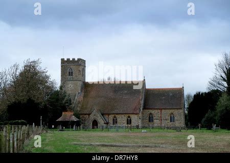 St Mary`s Church Whittlebury Northamptonshire England Uk Stock