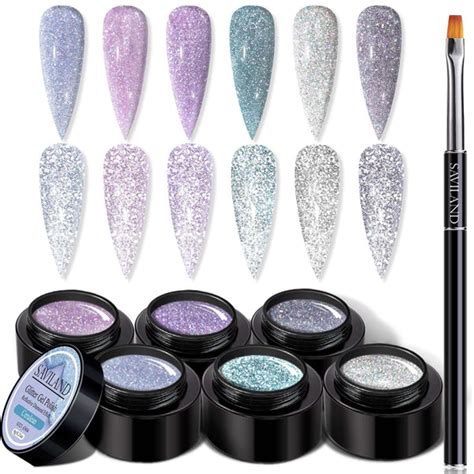 Glitter Gel Polish Saviland