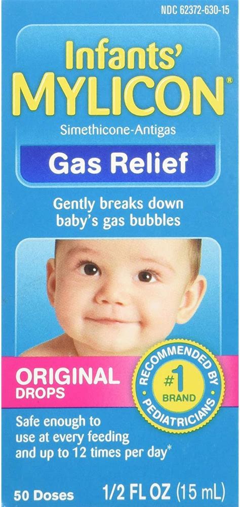 Mylicon Infants Gas Relief Original Drops 5 Oz Pack Of