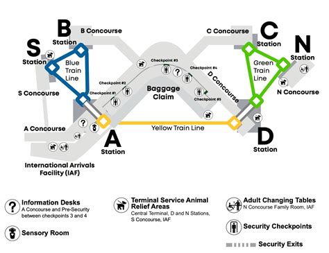 Seattletacoma International Airport Ground Transportation Map 2025 All Maps
