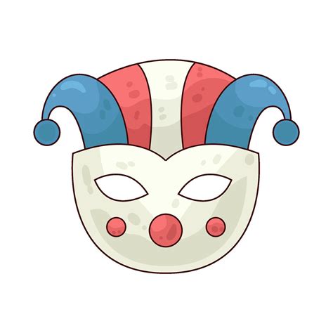 Illustration Of Clown Mask 51297425 Vector Art At Vecteezy