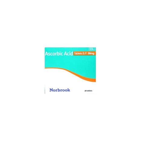 Ascorb 50mg Tablets Pack Of 28 Daily Vitamin C Supplement In Low
