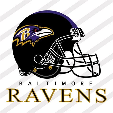 Baltimore Football Helmet Png Minimal Raven Helmet Design Purple