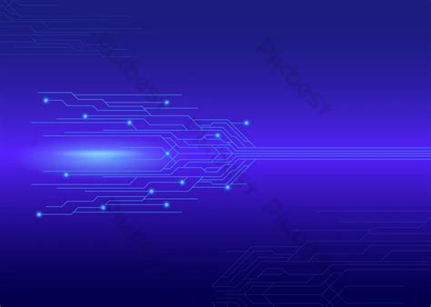 Circuit Abstract Technology Style Gradient Background Ai Free