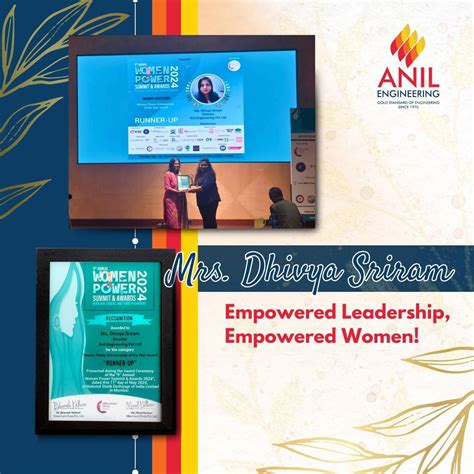 We Are Immensely Proud To Announce That Our Co Director Mrs Dhivya