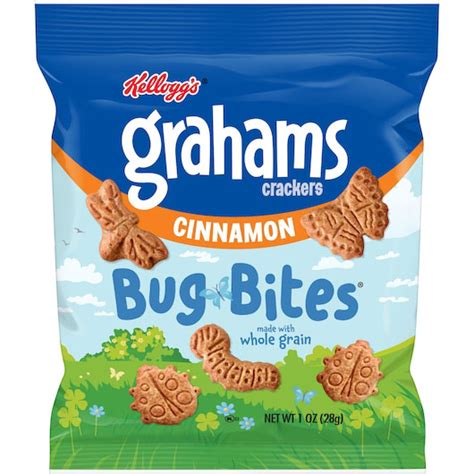 Kelloggs Cinnamon Graham Cracker Bug Bites 1 Ounce 210 Per Case