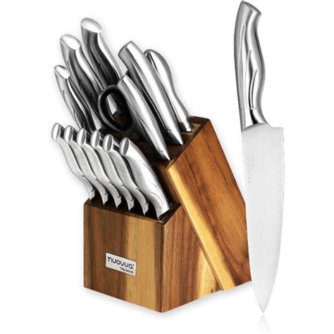 Professional Copper Kitchen Knife Block Set 6 Pieces Nuovva Koch And Köchin