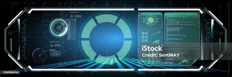 futuristic control panel displaying data analysis and graphical user