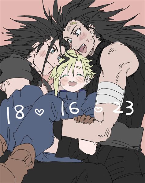 Zc Furuya Cloud Strife Zack Fair Final Fantasy Final Fantasy Vii