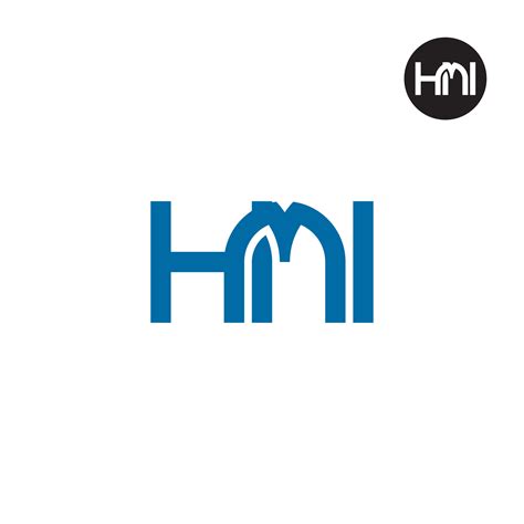 Letter Hmi Monogram Logo Design 29923876 Vector Art At Vecteezy