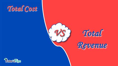 Difference Between Total Cost And Total Revenue Tutors Tips