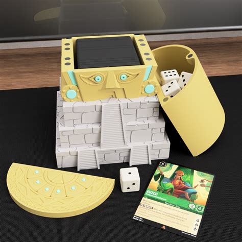 🆕 Kuzco Emperors New Groove Deckbox Pack Lorcana Tcg 3mf No