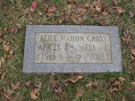 Alice Barto Gross 1916 2002 Find A Grave Memorial