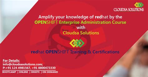 redhat openshift certification redhat openshift certification