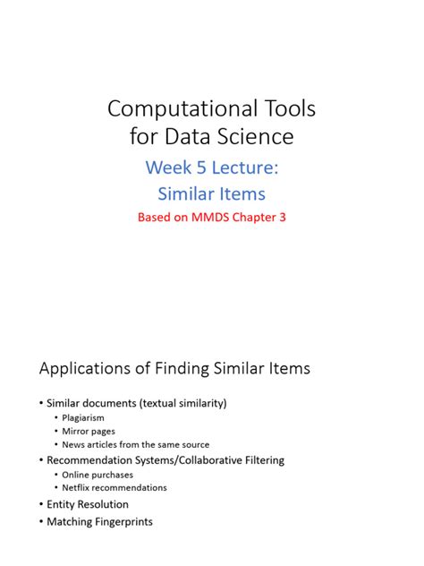 Computational Tools Dtu Presentation Week4 Pdf