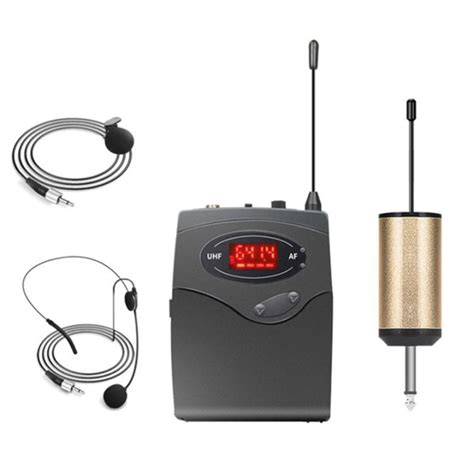 Wireless Microphone System Wireless Microphone Set With Headset